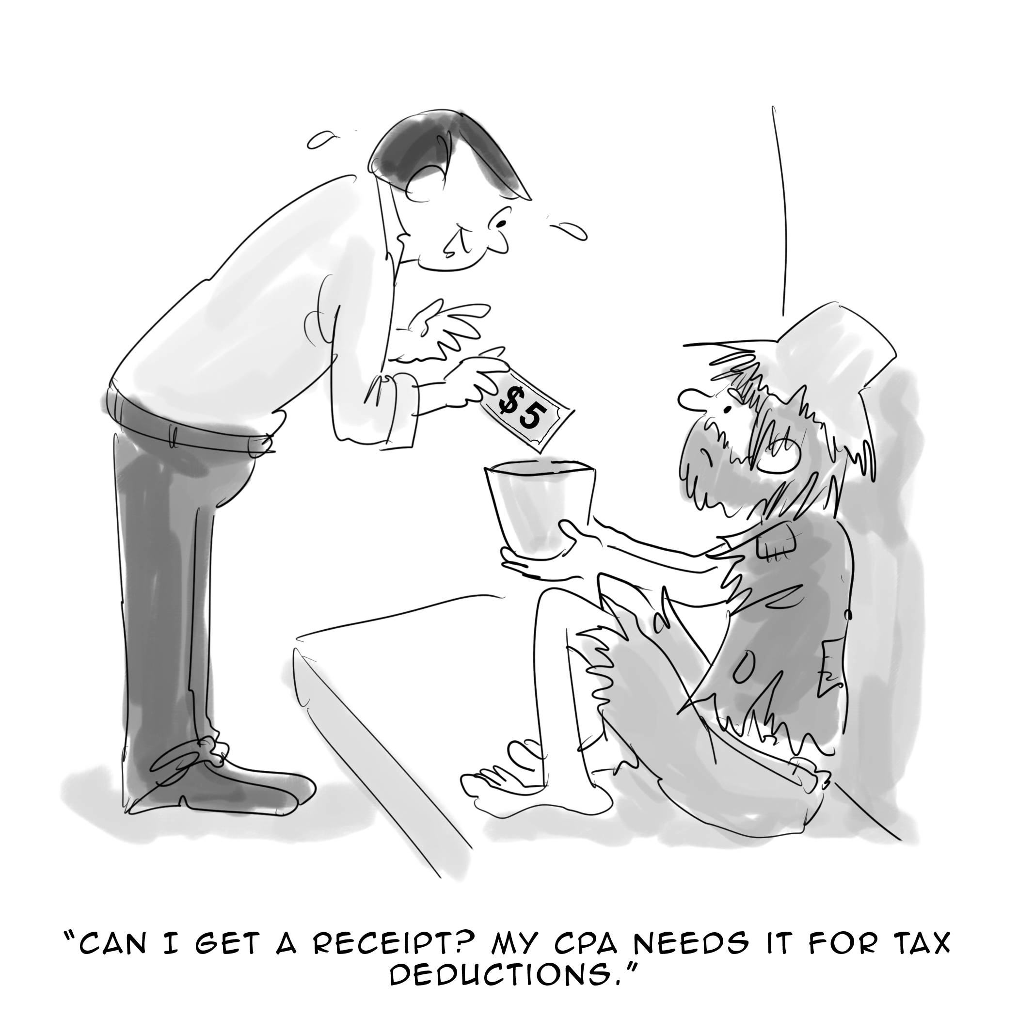 Financial Cartoon_receipt_revised - CUcontent - One-Click Social Media ...
