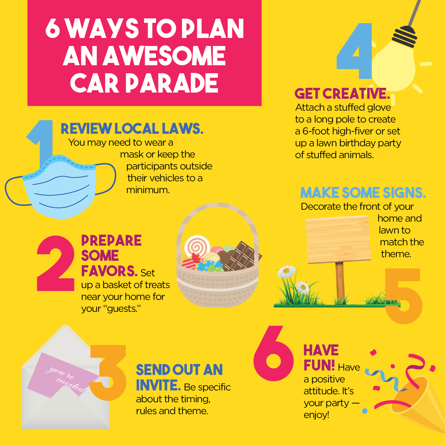 6 Ways To Plan a Car Parade - CUcontent - One-Click Social Media for ...