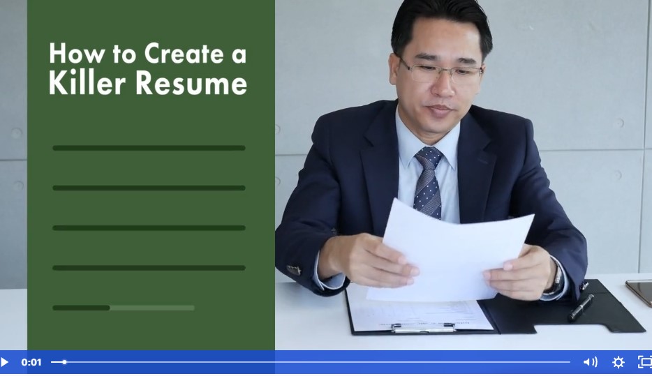 How to Create a Killer Resume - CUcontent - One-Click Social Media for ...