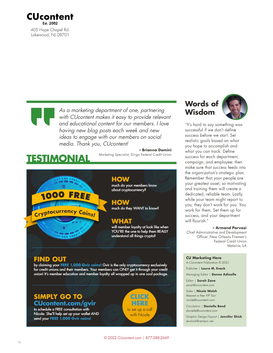 CU Hero Magazine March 2022 - CUcontent - One-Click Social Media for ...