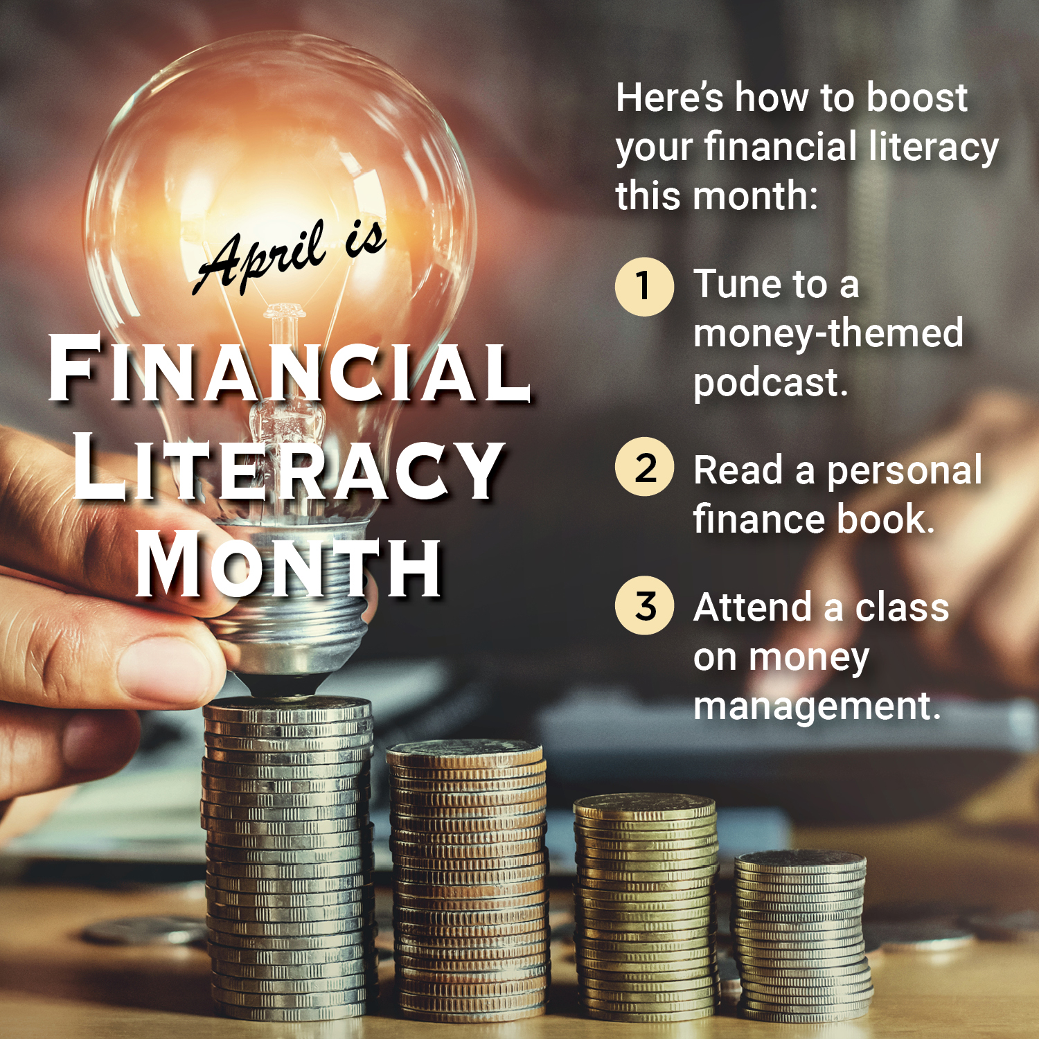 April is Financial Literacy Month - CUcontent - One-Click Social Media ...