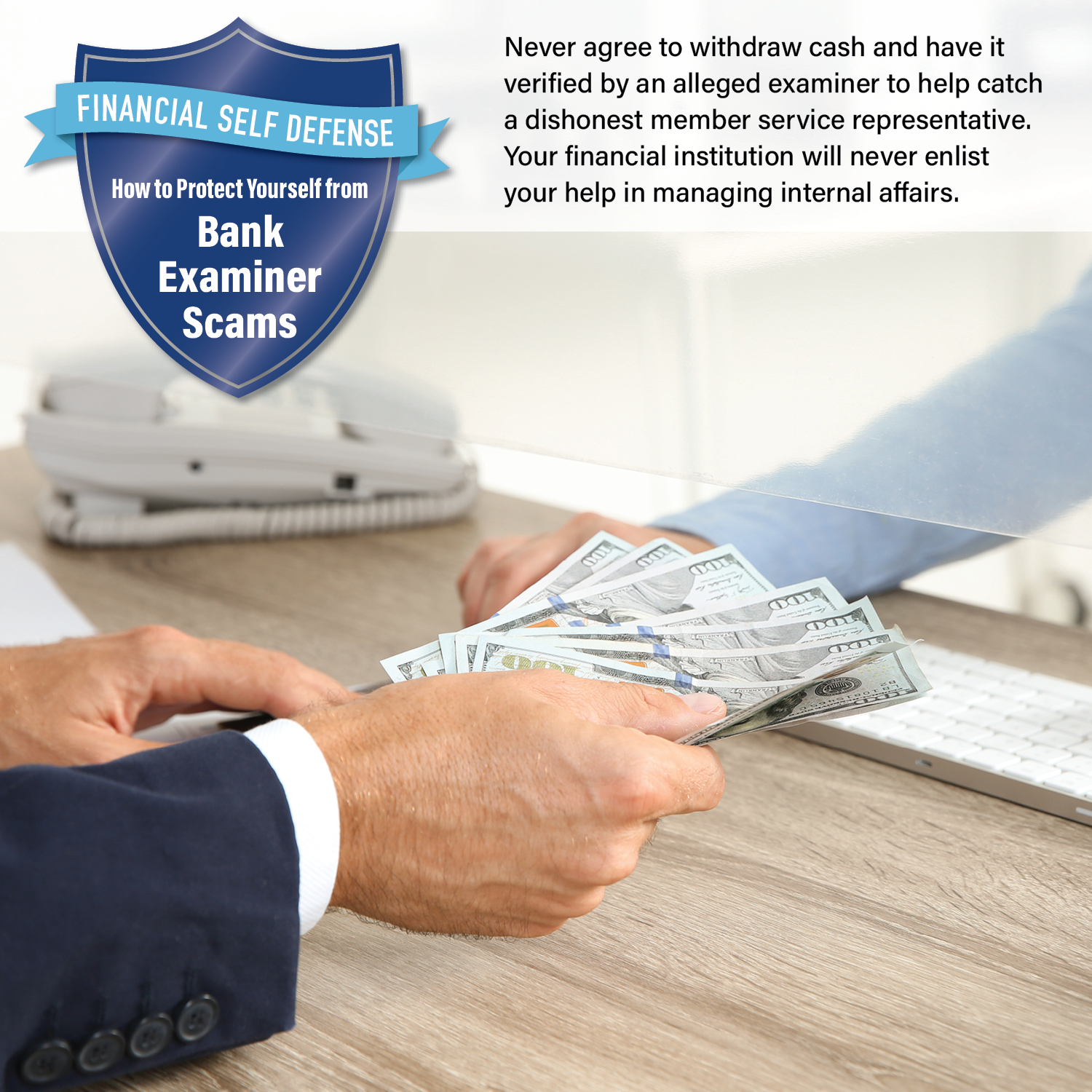 Bank Examiner Scams - CUcontent - One-Click Social Media for Credit Unions